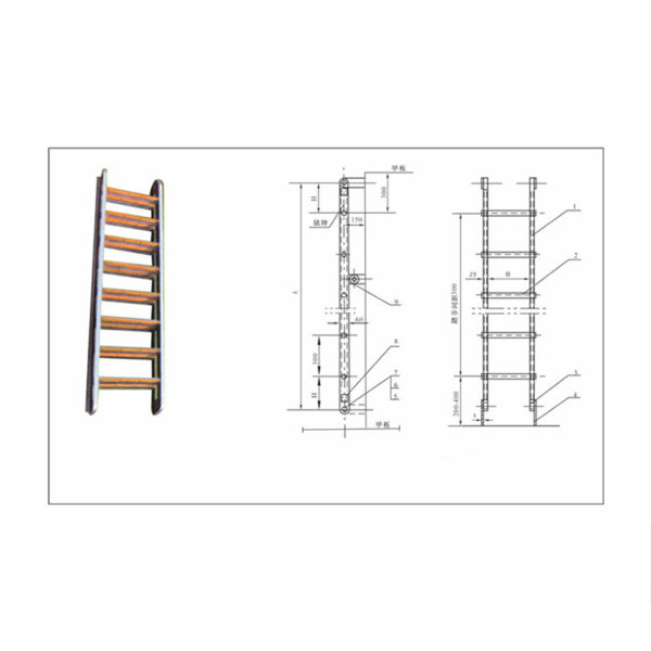 Simple Operation Aluminium Pipe Portable Vertical Ladder Manufacturer ...